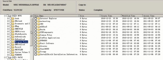 DFL-DE Data Recovery Tool Repairs Clicking WD HDD And Recover Data ...