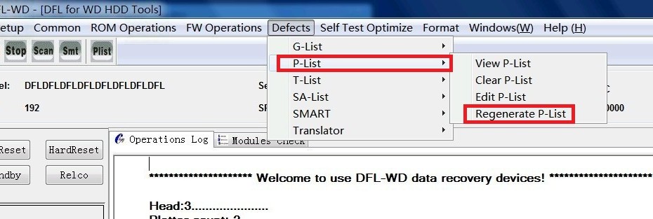 Data Recovery Is Possible When P-list Is Damaged With DFL-WDII HDD ...
