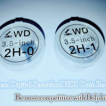 WD-1 Scratched HDD Head Comb Set - Dolphin Data Lab