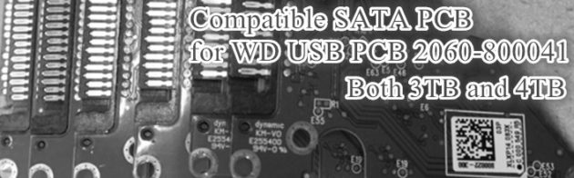 Compatible SATA PCB for 2060-800041 of Both 3TB and 4TB is Available ...