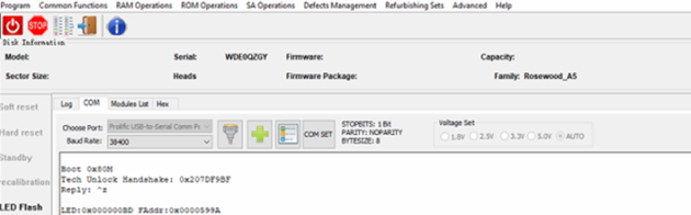 Seagate Rosewood ST1000LM035 LED Data Recovery Case - Dolphin Data Lab
