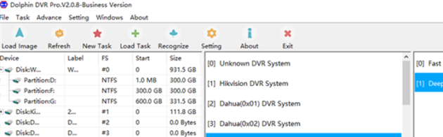 New Dolphin DVR Pro. Data Recovery Software V2.08 is Available - Dolphin Data Lab