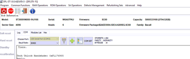 ST2000DM008-2FR102 HDD Firmware Repair and Data Recovery Steps - Dolphin Data Lab