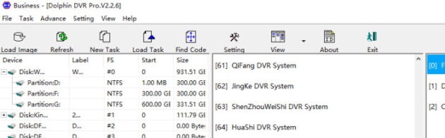 New Software Upgrade V2.26 for Dolphin CCTV DVR Recovery Pro. Business ...