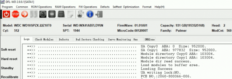 WD SMR HDD Second-level Translator Module 190 Backup Methods - Dolphin ...