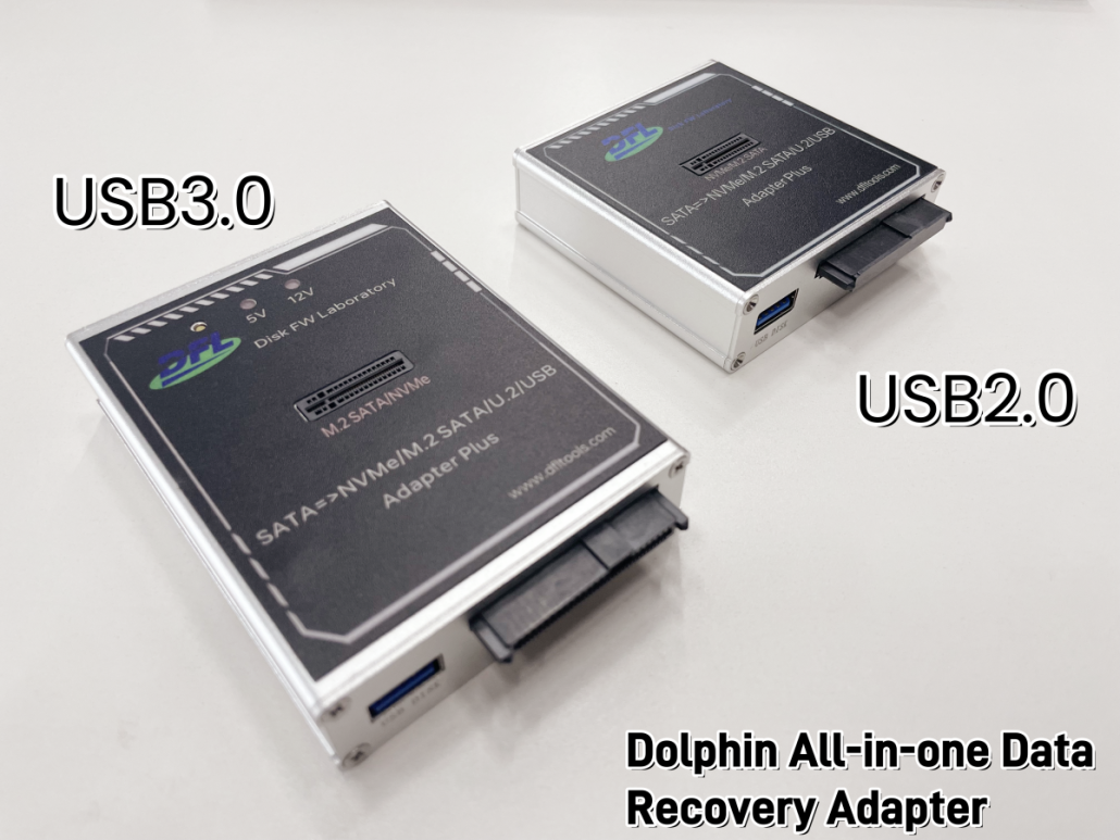 DFL All-in-one Data Recovery Adapter USB2.0 VS USB3.0 - Dolphin Data Lab