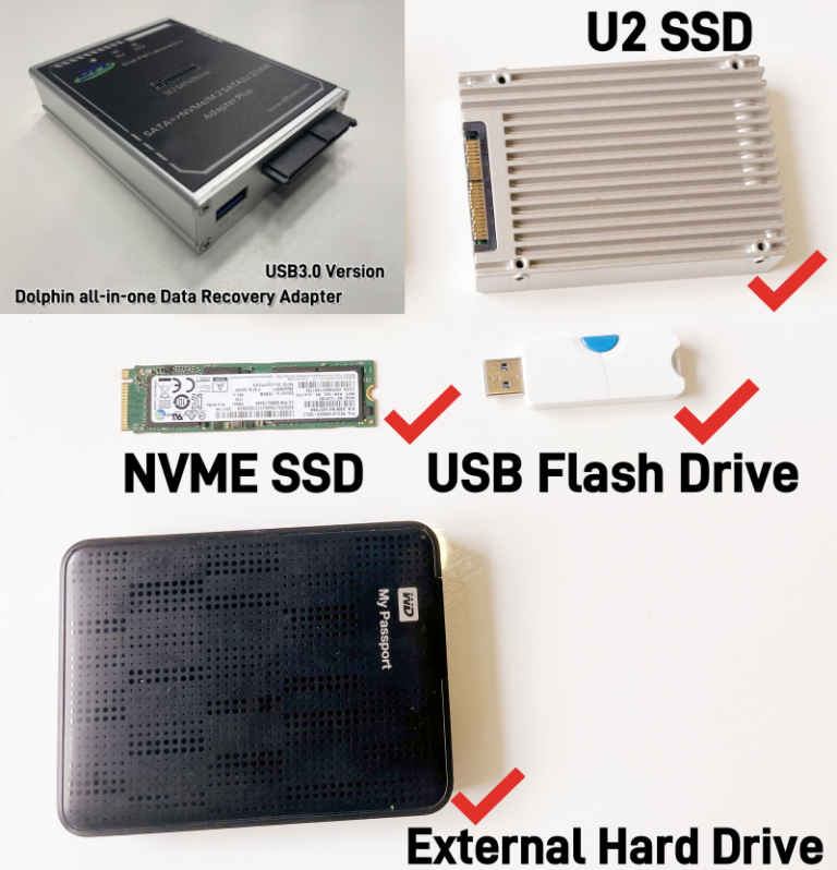 SSD Data Recovery Adapter Pro.