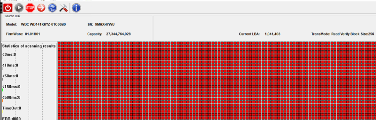 WD141KRYZ-01C66B0 hdd firmware repair and data recovery steps - Dolphin Data Lab